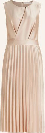 Betty&Co Betty&Co Satinkleid Mit Plissees beige