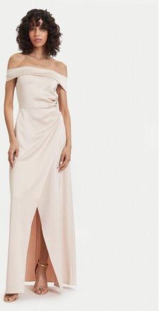 Access Fashion Abendkleid 63-3436-322 Goldfarben Regular Fit