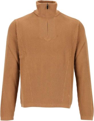 Emporio Armani Rollkragenpullover - - Knitwear - Herren - Beige - XL