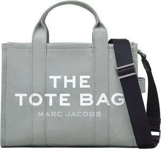Marc Jacobs Womens Tote Bag Grey Cotton - Tote-Bags