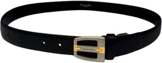 Dior unisex, Pre-owned, Noir, Taille: ONE Size Ceinture en cuir Pre-owned