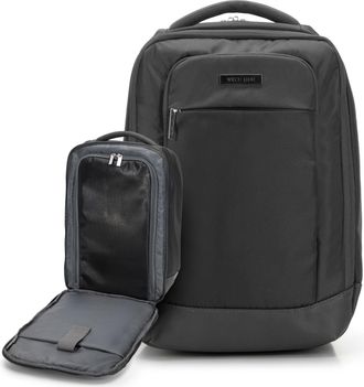 Wittchen Core | Kabinenrucksack | Laptop-Rucksack | Handgep&auml;ck | Stadtrucksack | Arbeitsrucksack | verstellbare Schultergurte | H&uuml;ftgurt | Polyester | 43 &times; 23/