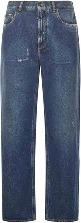 Dolce & Gabbana Jean Droit - Bleu