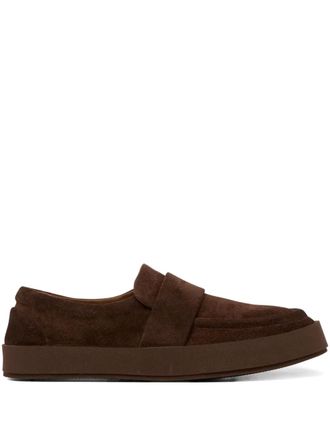 Mars&egrave;ll mocassins en daim - Marron