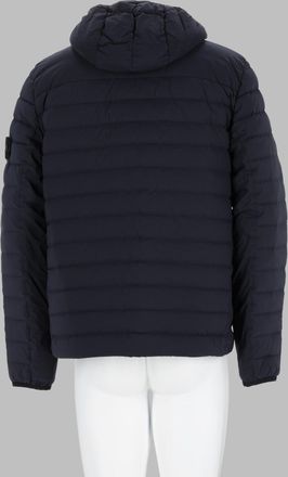 Stone Island Water-Repellent Polyamide Hooded Jacket - Blue