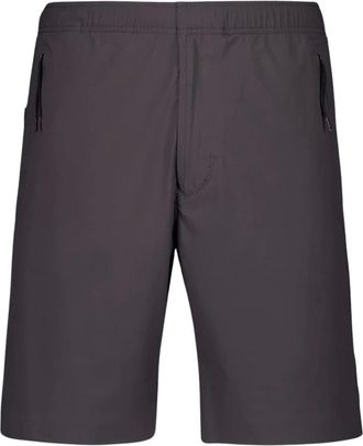Stone Island Homme, Shorts, Gris, Taille: W32 Shorts Bermuda en Nylon Gris Plomb