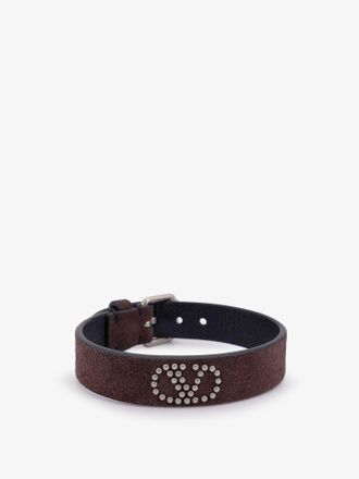Valentino Garavani Valentino Garavani leather bracelet - VALENTINO GARAVANI - gender_Man
