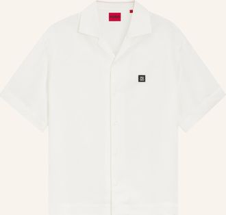 HUGO BOSS Hugo Casual Hemd Espino Oversize Fit beige