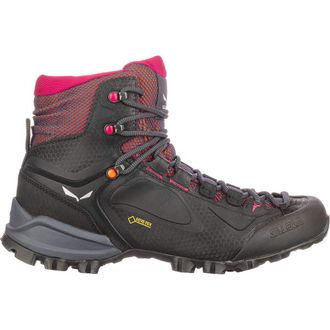Salewa Alpenviolet Mid Gore-Tex Damenwanderstiefel, Blau, 6.5