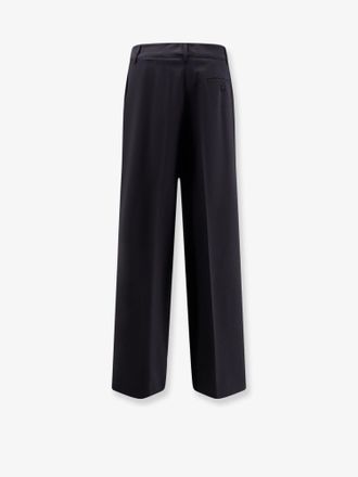 Aspesi Womens Trousers Wool-Blend Blue Polyester