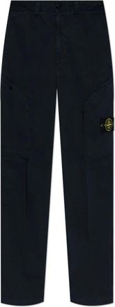 Stone Island Homme, Pantalons, Bleu, Taille: W33 Pantalons with logo