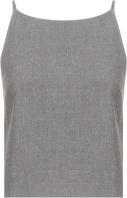 Saison 1865 Top Afi sans manches en laine m&eacute;lang&eacute;e