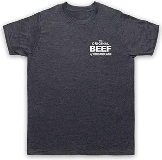 My Icon Art and Clothing The Bear Original Beef of Chicagoland Staff Uniform T-Shirt des Hommes, Ardoise Classique, Medium