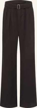 AllSaints Allsaints Hose Marko Regular Fit Mit Leinen schwarz