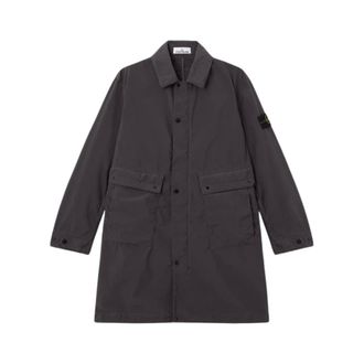 Stone Island Homme, Manteaux, Gris, Taille: L Stone Coat E26