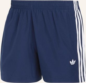 adidas Originals Adidas Originals 3-Streifen Badeshorts blau
