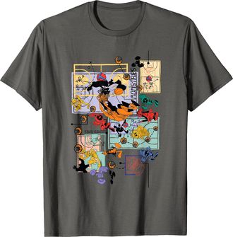 SPACE JAM Space Jam Spielplan T-Shirt