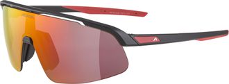 Alpina TURBO PRO YOUTH, Sportbrille für Kinder, black matt, One Size, 100% UV-A-, UV-B- und UV-C-Schutz