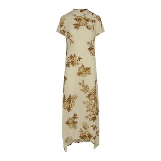 Magda Butrym Re26 Kleid 05 - - Dresses - Damen - Beige - 2XS