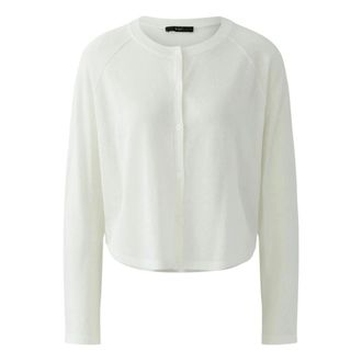 Oui Damen, Strickwaren, Wei&szlig;, LGr&ouml;&szlig;e