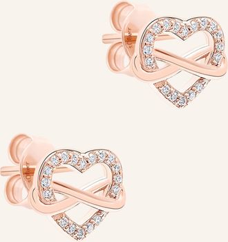 s.Oliver S.Oliver Ohrstecker Aus 925er Sterlingsilber rosegold