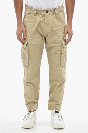 Dsquared2 Hose CYPRUS CARGO aus Stretch-Baumwolle im Vintage-Look Dsquared2