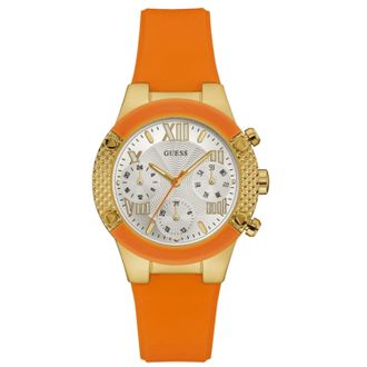 Guess Damenuhr Quartz Gold Orange