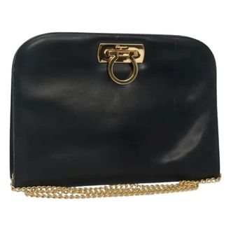Ferragamo Sac bandouli&egrave;re Pre-owned - Femme - Pre-owned - Noir - Taille: ONE Size