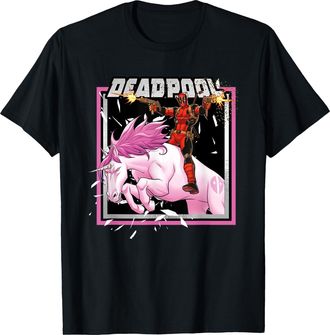 MARVEL Deadpool Einhorn T-Shirt