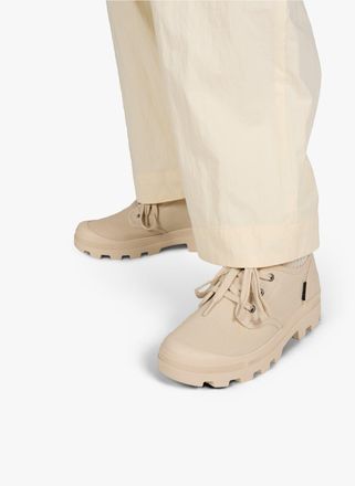 Aigle Baskets crant&eacute;es Tenere en coton piqu&eacute; m&eacute;lang&eacute;