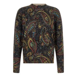 Etro Rundhals-Pullover - - Knitwear - Herren - Mehrfarbig - L