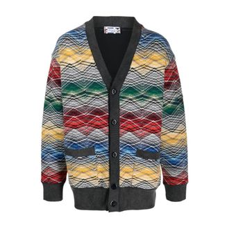 Missoni Caperdoni Cardigan - - Knitwear - Herren - Mehrfarbig - M