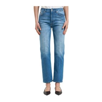 Dondup Femme, Jeans, Bleu, Taille: W28 Jean Droit