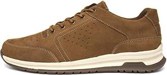 Hush Puppies Homme Joseph Lace Up Basket, Tan Nubuck, 45 EU