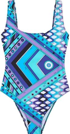 Pucci Femme, Maillots de bain, Multicolore, Taille: 38 FR Maillot de bain une pi&egrave;ce
