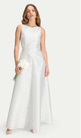 Swing Abendkleid 5AJ16000 Wei&szlig; Regular Fit
