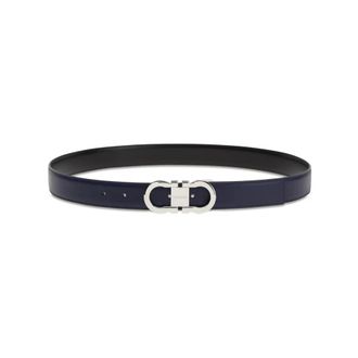 Ferragamo Homme, Accessoires, Bleu, Taille: 110 CM Ceinture