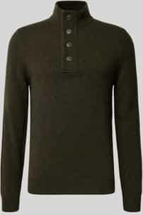 Barbour Regular Fit Troyer aus reiner Wolle