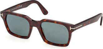 Tom Ford Lunettes de soleil Hayden-02 - Homme - Accessoires - Brun - Taille: 54 MM