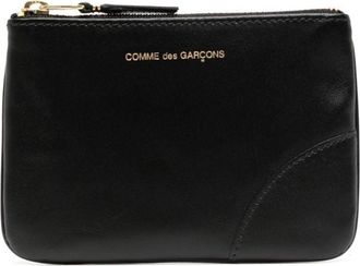 Comme Des Gar&ccedil;ons Homme, Accessoires, Noir, Taille: ONE Size Classic Leather Zip Pouch