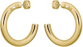 BOSS Jewelry Creolen für Damen Kollektion LIVE STATEMENT in Gelbgold - 1580738