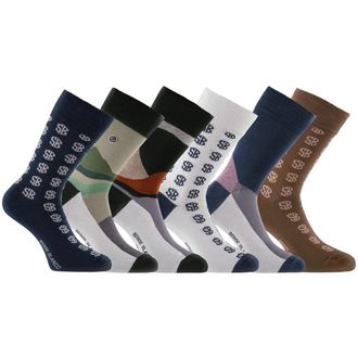 Serge Blanco Lot de 6 paires de chaussettes de ville