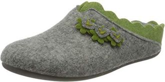 Manitu Home Femme 320697 Mule, Gris Clair, 36 EU