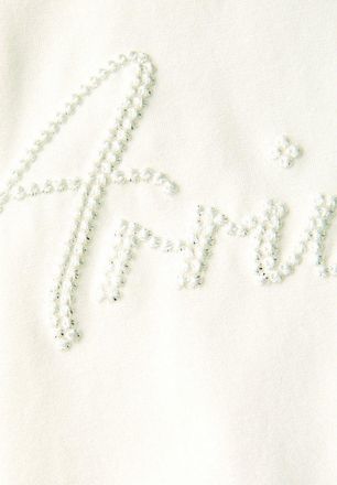 Street One T-Shirt - Damen T-Shirt mit Wording-Stickerei - Rundhalsshirt