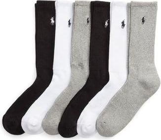 Polo Ralph Lauren Lot de 6 paires de chaussettes