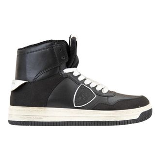 Philippe Model Hohe Top Schn&uuml;rsenkel Damen Sneakers - - Shoes - Damen - Schwarzk - 37 EU