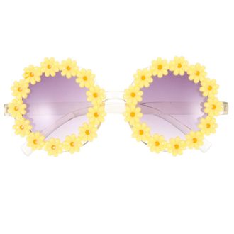 Valiclud Frauen Sonnenbrillen- Modus Daisy Sonnenblume Sonnenbrille Blumenform Brillenparty Sonnenbrille f&uuml;r Erwachen