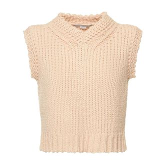 Stella McCartney Strickware - - Tops - Damen - Beige - L