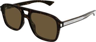 Saint Laurent unisex, Accessories, Braun, 55 MMGr&ouml;&szlig;e