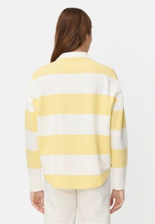 Camel Active Sweatshirt mit Knopfleiste Langarm
